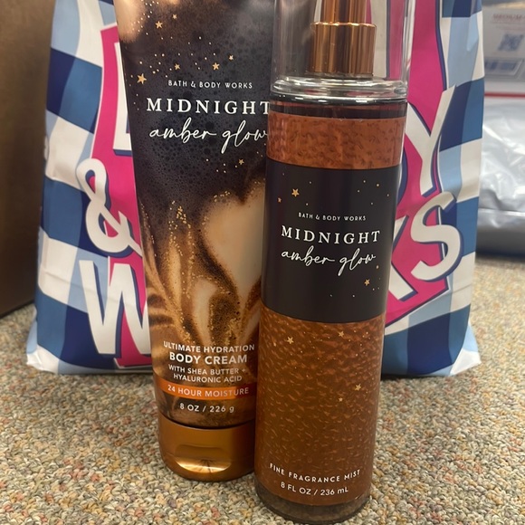 Bath & Body Works | Bath & Body | Midnight Amber Glow Bundle | Poshmark